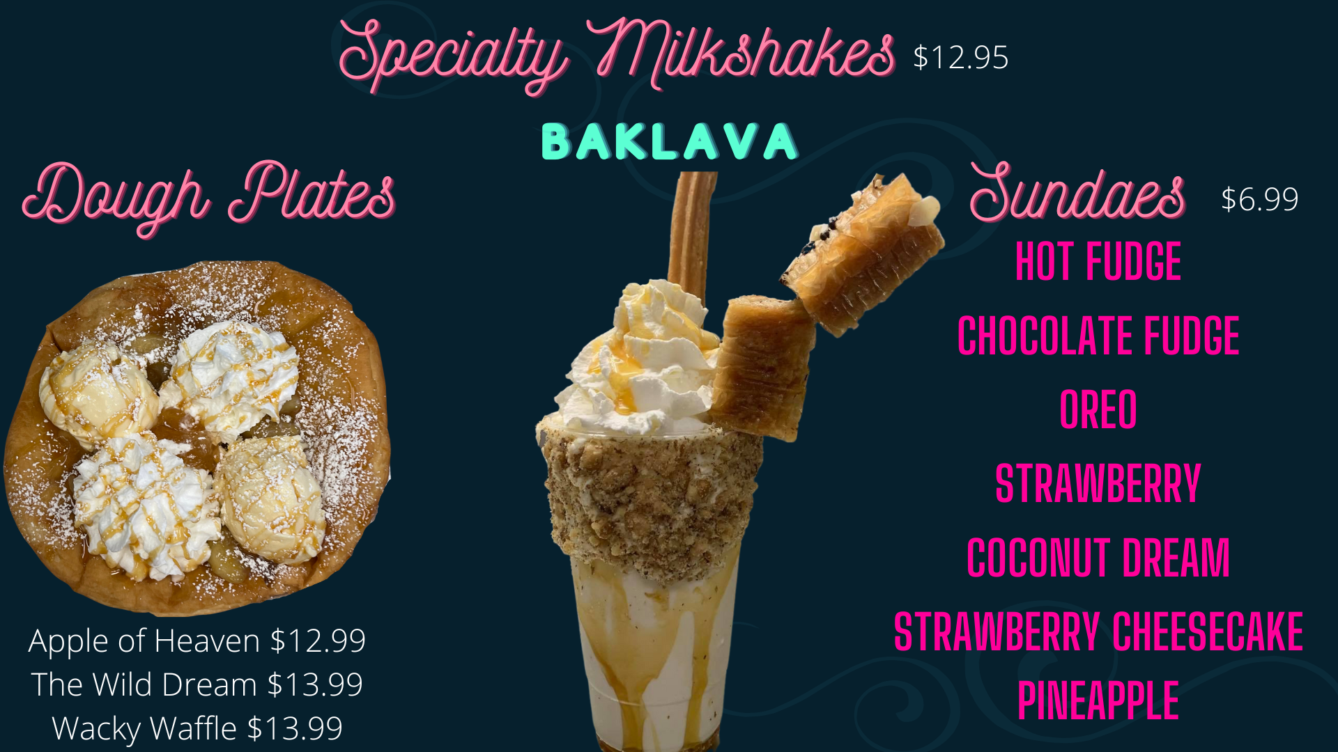 Menu - Shawarma & Shakes